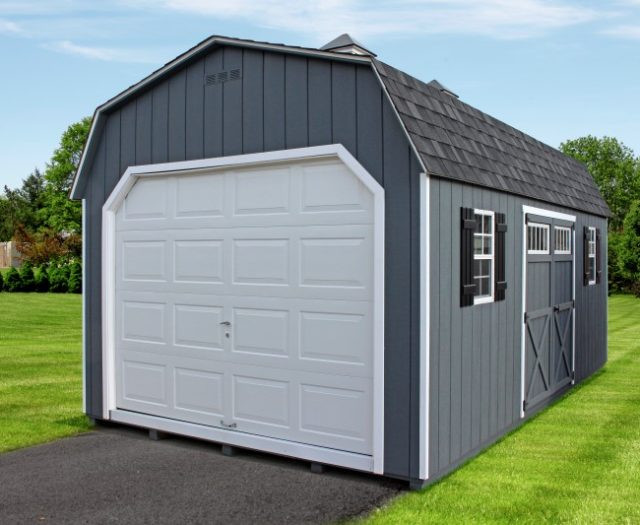 6 Foot Wall Barn Shed | Best in Backyards