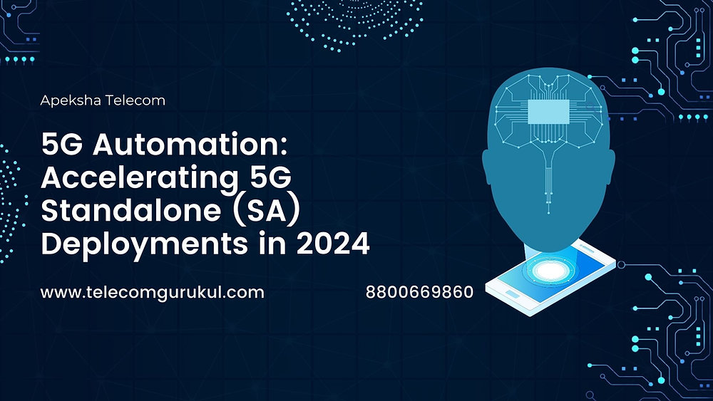 5G Automation: Accelerating 5G Standalone (SA) Deployments in 2024 5G Automation: Accelerating 5G Standalone (SA) Deployments in 2024