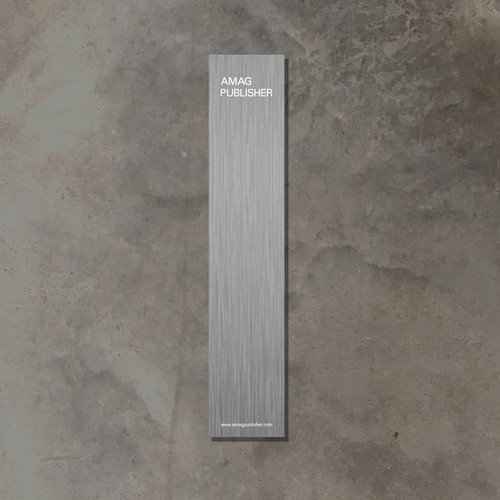 STAINLESS STEEL BOOKMARK | AMAG PUBLISHER