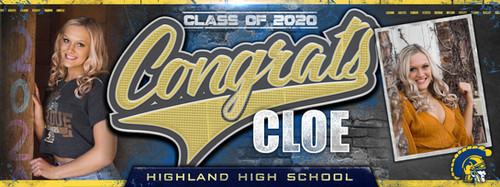 Ultimate Grad Banner 3x8 | DesignLine