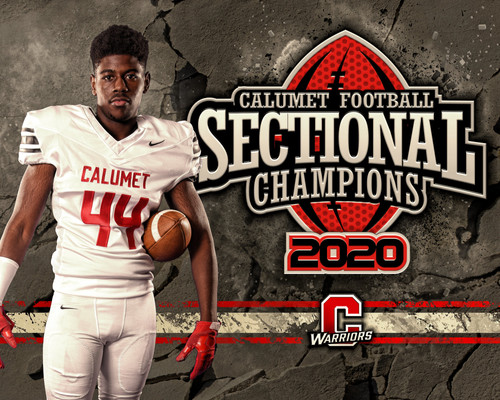Calumet Football Sectional Champs Digital Poster | mysite