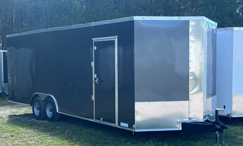 8.5x24 TA2 Charcoal Grey | Trailers And Cargo