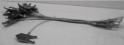 Wolf Fang Anchors with 15-inch cable attached (1 dozen) | Cumberland ...