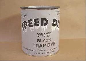 Andy Stoe's Speed Dip, black. Quart size | Cumberland Trappers