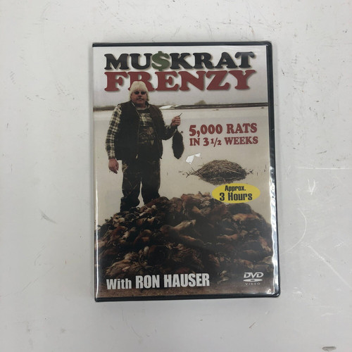 Muskrat Frenzy DVD with Ron Hauser | Cumberland Trappers