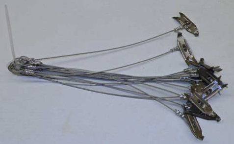 Heavy Duty Berkshire Stakes with 15-inch cable attached (1 dozen ...