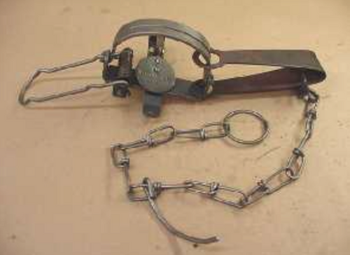 Bridger #1 Single Long Spring Sure Hold Trap | Cumberland Trappers