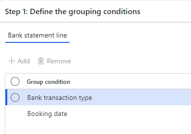 Bank Reconciliation Matching Rules by Groups in D365