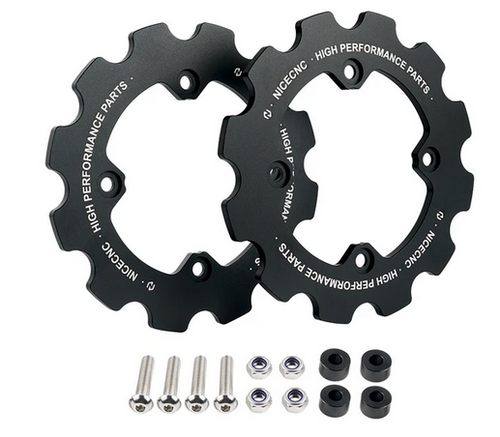 Protector dual Raptor 700 Negro | Quadstore