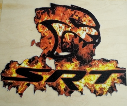 Hellcat SRT with Flames | My Site 1