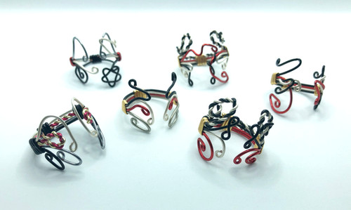 Helluva Boss Inspired Wire Rings | Bunnimew