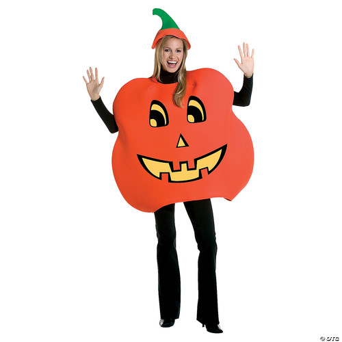Adults Pumpkin Costume | Haunted Props