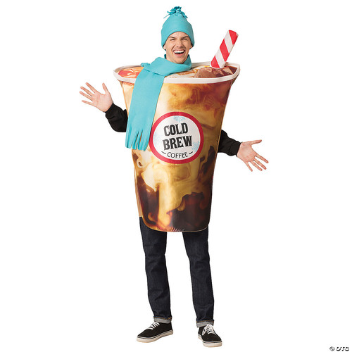 Adults Cold Brew Coffee Costume | Haunted Props