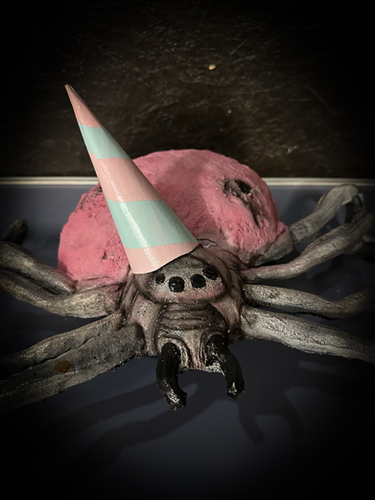 Itsy Bitsy Cotton Candy Spider | Haunted Props