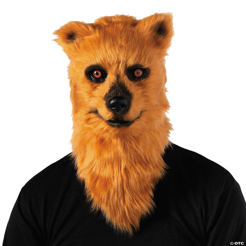 Adults Bear Moving Mouth Overhead Mask - One Size | Haunted Props