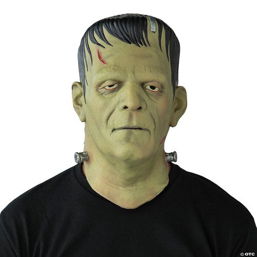Tinsley Transfers Universal Monsters™ Frankenstein Latex Mask | Haunted ...