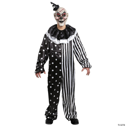 Boy's Kill Joy Clown Costume SIZE MEDIUM | Haunted Props