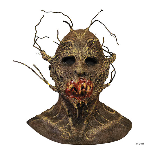 Adults The Terror of Hallow's Eve™ Scarecrow Overhead Mask - One Size ...