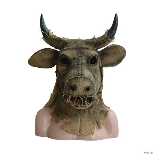 Adults Scarecrow Bull Mask | Haunted Props