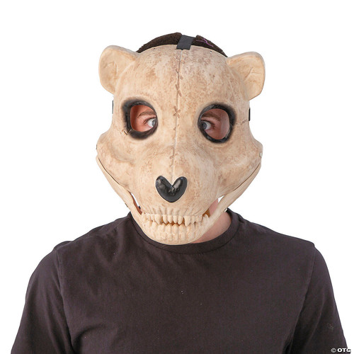 Skeleton Bear Full-Face Injection Plastic Mask | Haunted Props