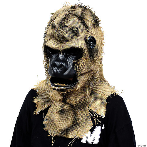 Adults Scarecrow Gorilla Mask | Haunted Props