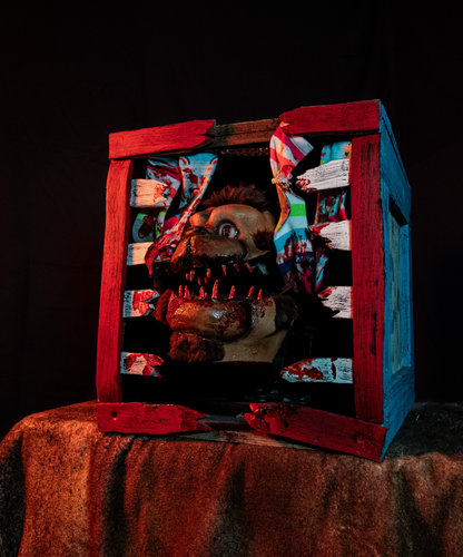Creature Crate Teddy Animatronic | Haunted Props