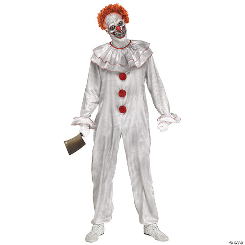 Adults Carnevil Clown Costume | Haunted Props