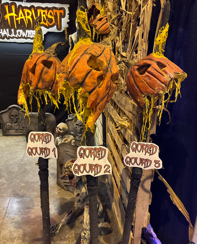 Gored Gourd (1) | Haunted Props
