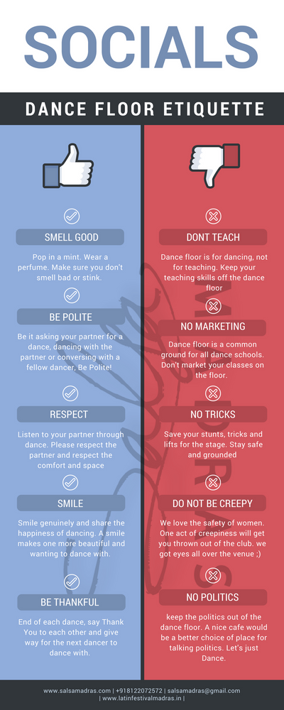 Social Dance Etiquette