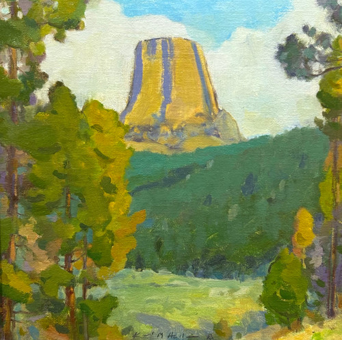 Kevin Haller - Below Devil's Tower, 2024 | Art House BlackHills