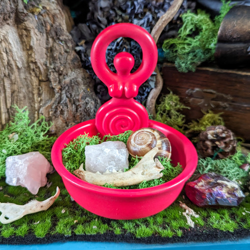 Goddess Offering Bowl in Neon Pink | Altar Collective