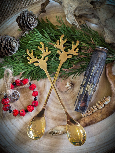 Horned God/ Deer Spoon | Altar Collective