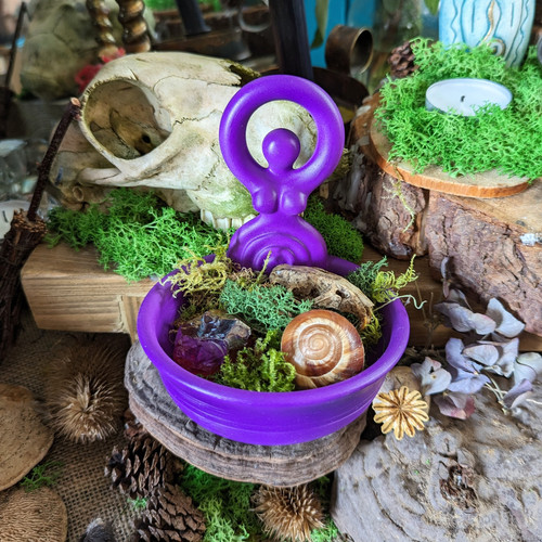 Goddess Offering Bowl in Purple | Altar Collective
