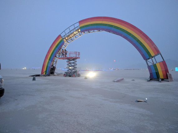 Rainbow Bridge | Looking Up Arts