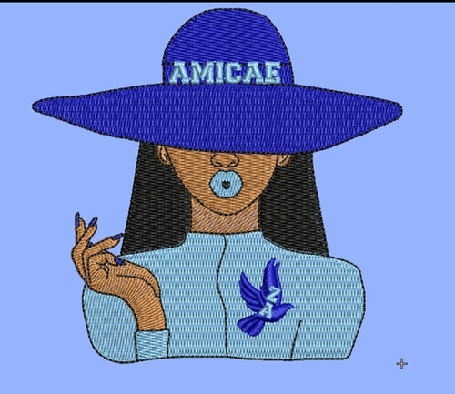 Amicae SaZzy Lady 4inch Patch | AlliJayCreations