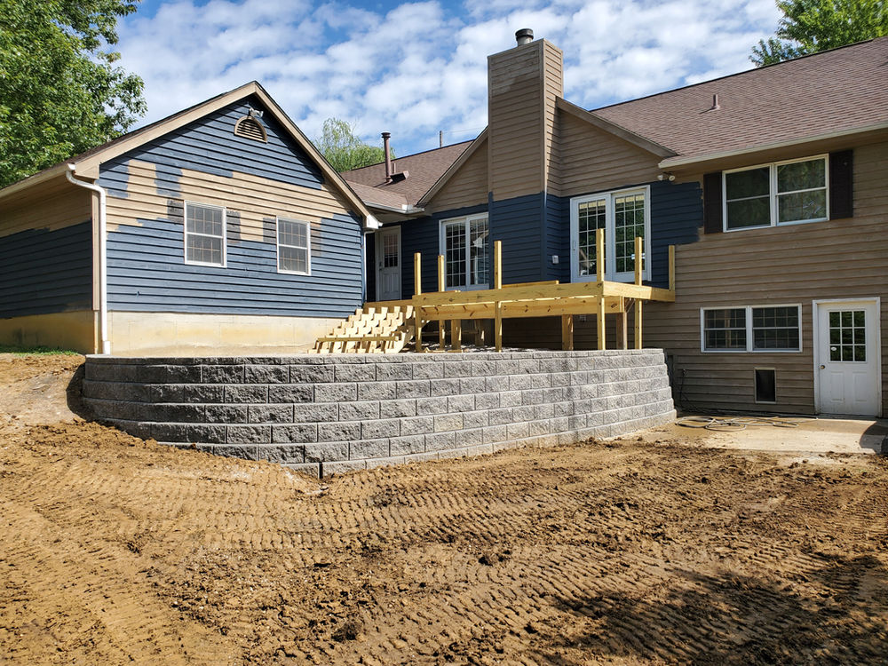 How To Install A Block Retaining Wall