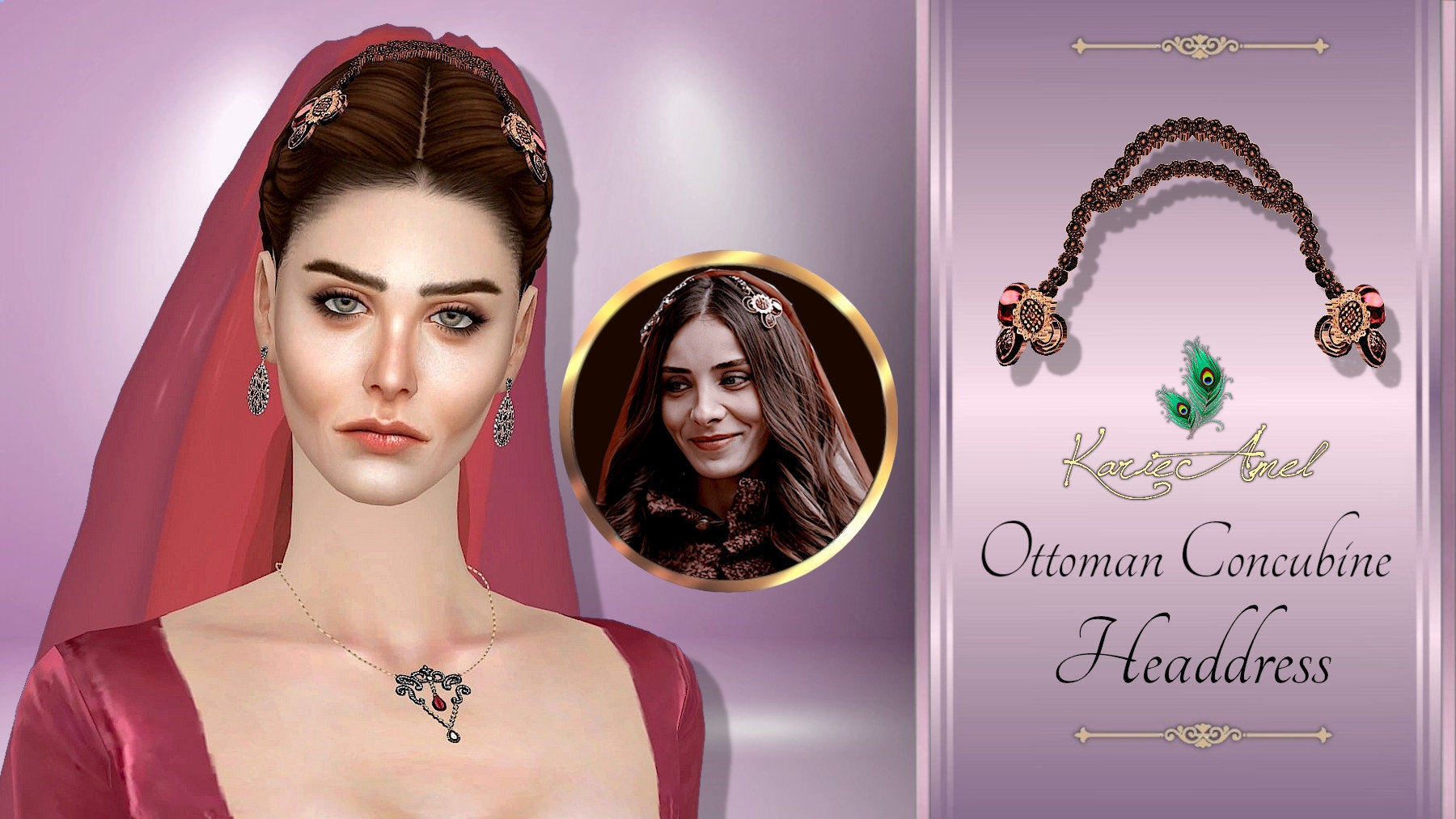 🍒 Ottoman Concubine Headdress 🍒