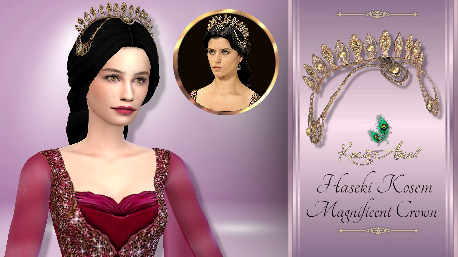 👑 Haseki Kosem Sultan Magnificent Crown 👑