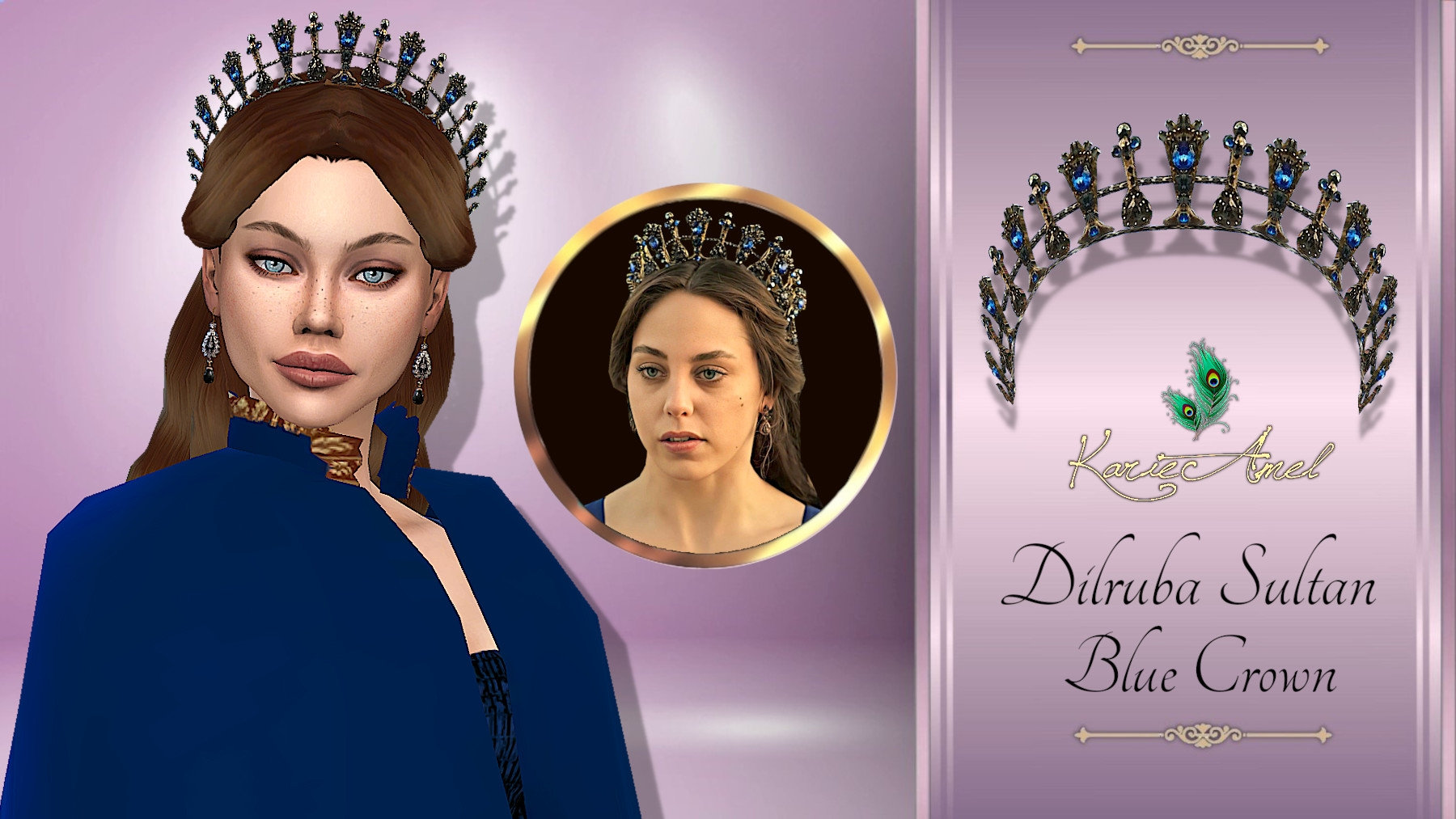 🕸 Dilruba Sultan Blue Crown 🕸