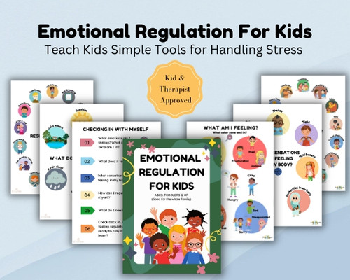 Emotional Regulation Posters For Kids | The Peaceful Mother