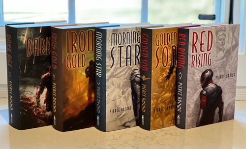 Red Rising Trilogy + Iron Gold + Dark Age | Harper Wilde & Co