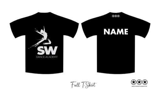 SW Dance Academy - Full T-Shirt | Starr Dancewear