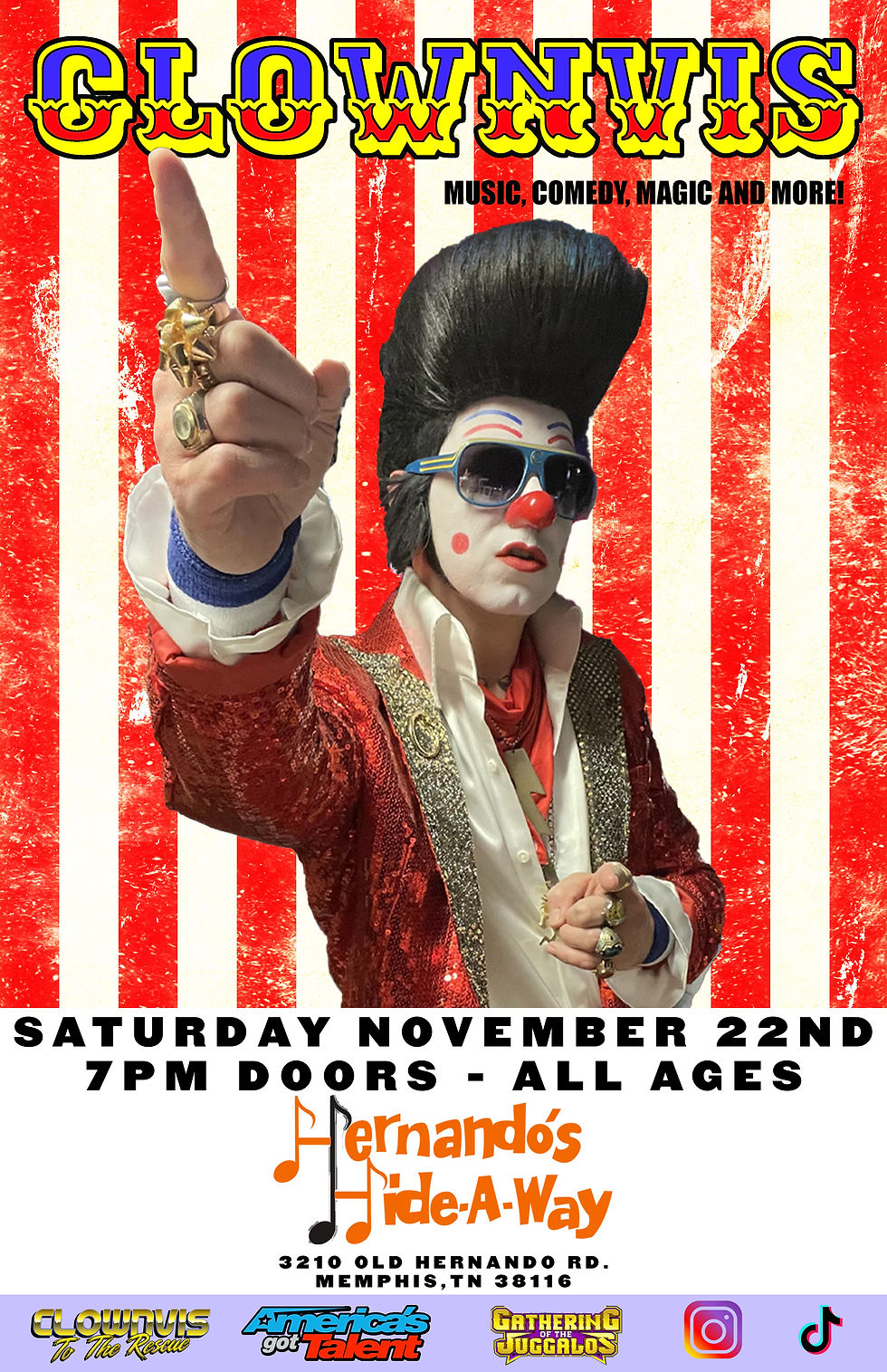 Clownvis Presley | Hernandos