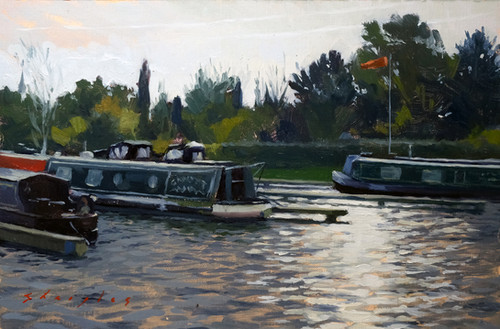 Barton Grange Marina | Daniel Sharples Art