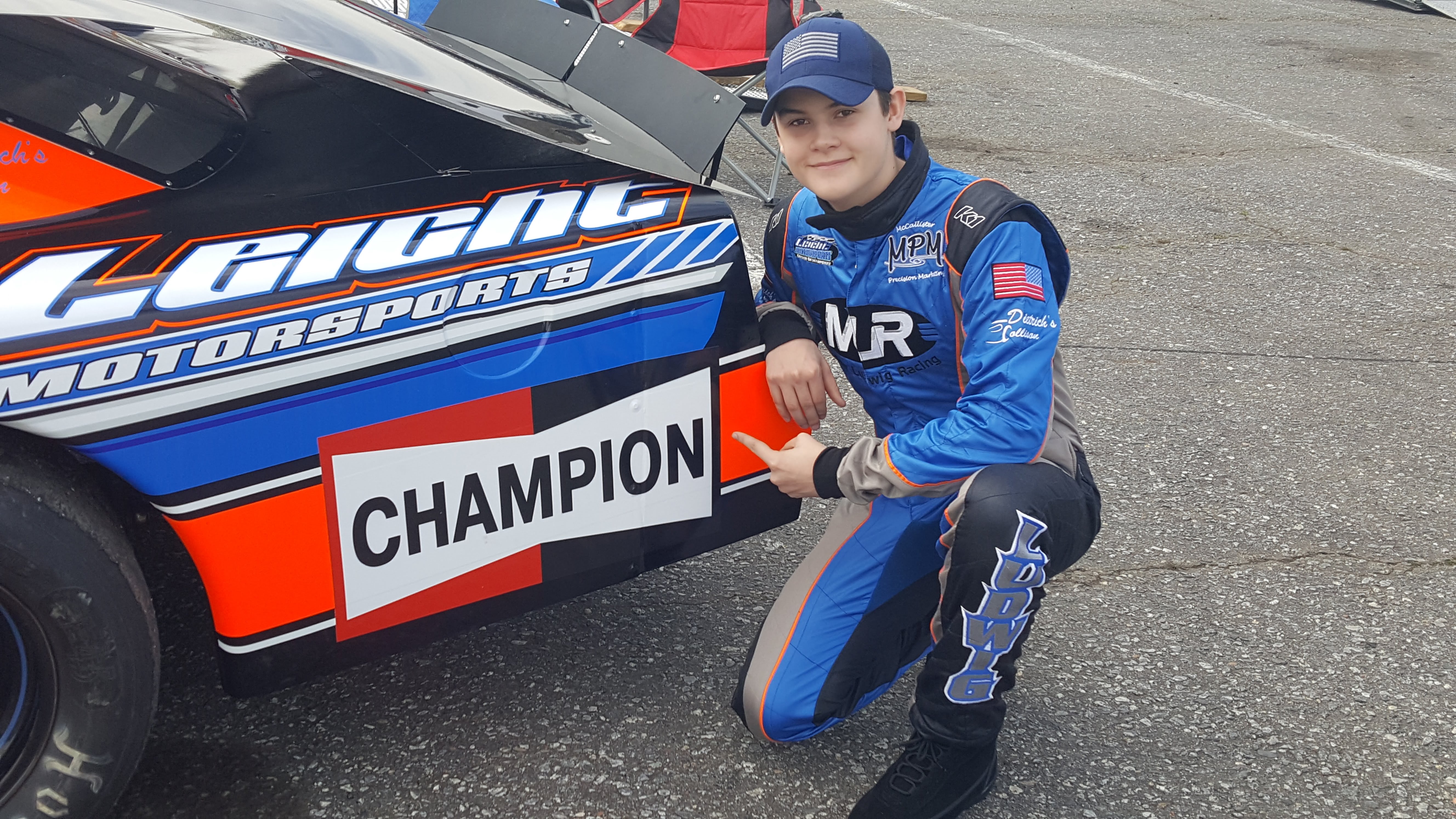 Mason Ludwig Racing Late Model Driver from Michigan