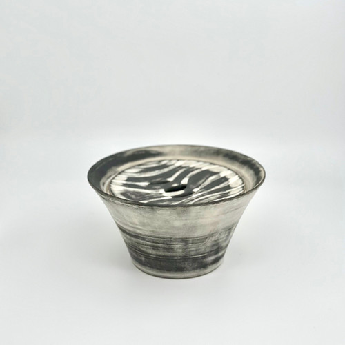 Porcelain Tea Basin with Silver-powder Decoration by LIU Yan Ting | SOIL