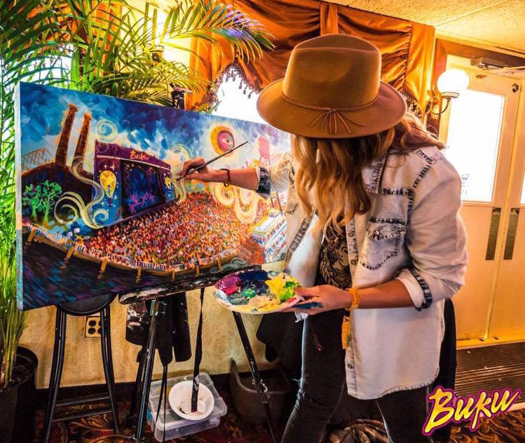 LIVE PAINTING | Kelly Boyett | New Orleans Artist