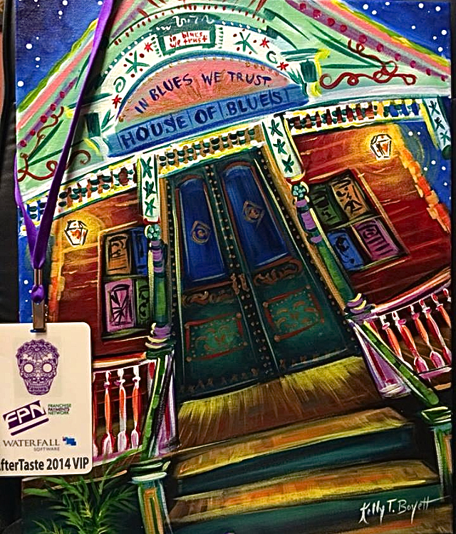 LIVE PAINTING | Kelly Boyett | New Orleans Artist