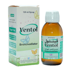 VENTOL SYRUP 120ML | IBN RUSHD PHARMACY