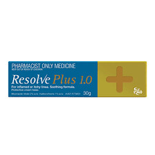 RESOLVE PLUS 1.0% CREAM 30G | IBN RUSHD PHARMACY